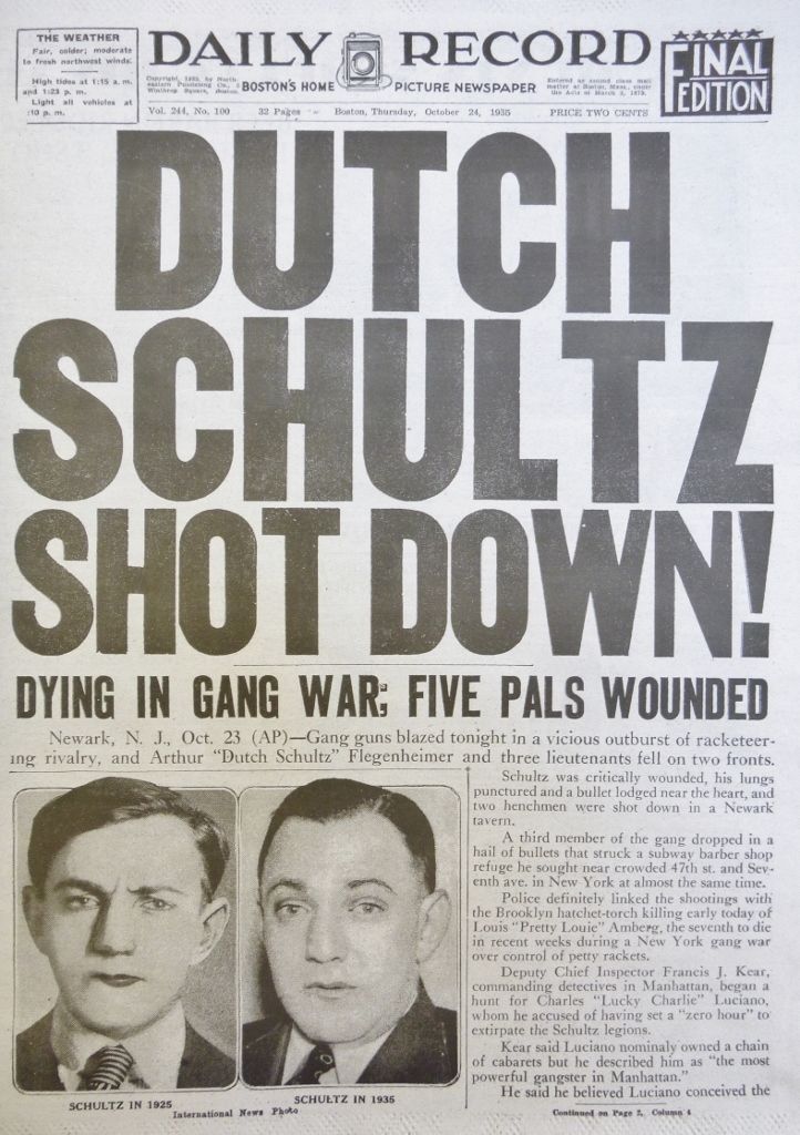 Abadaba and the Dutch Schultz killing – Fleming's Bond