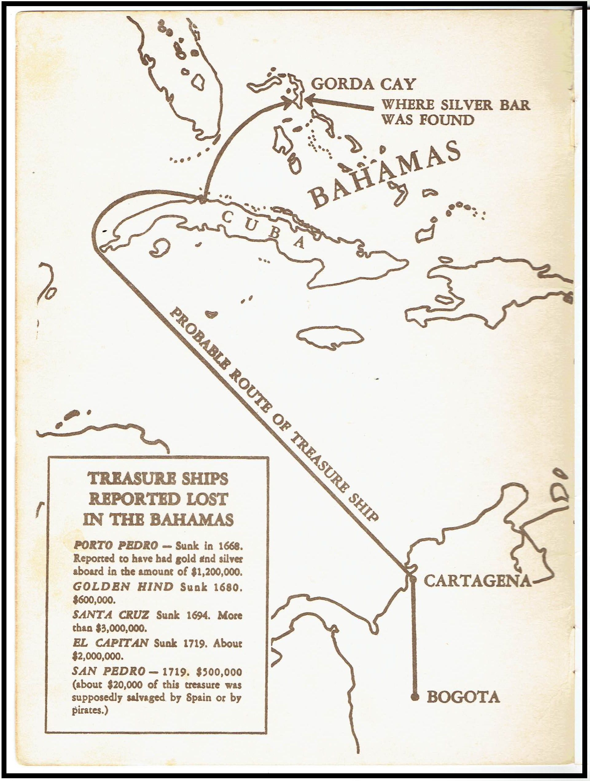 The 72-lb Silver Bar on Gorda Cay – Fleming's Bond